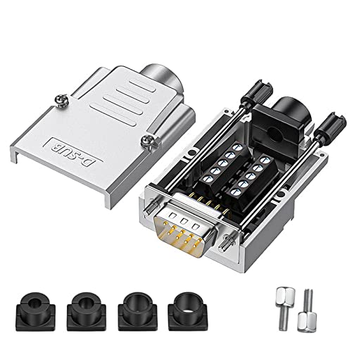 Mua Jienk 17.6mm DB9 Male Breakout Board Solderless Connector with ...