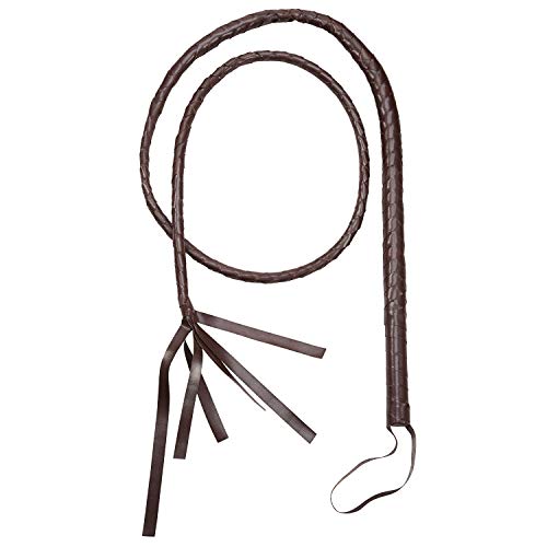 Costume Whip Handmade Leather Bullwhip Cosplay Supplies for Halloween ...