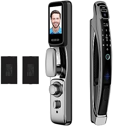 سعر OhlifE Wifi Tuya APP Face Recognition Smart Door Lock With Camera Video Call Voice Intercom ...