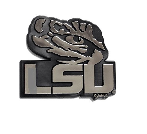Amazon.com : Game Day Outfitters NCAA LSU Tigers Car Emblem, One Size ...