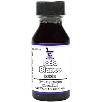 Amazon.com: Iodine Tincture Decolorized Colorless White Clear Iodo YODO ...