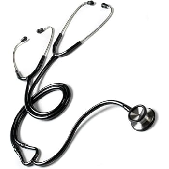 Amazon.com: Dual Head Teaching Stethoscope - Nursing Student ...