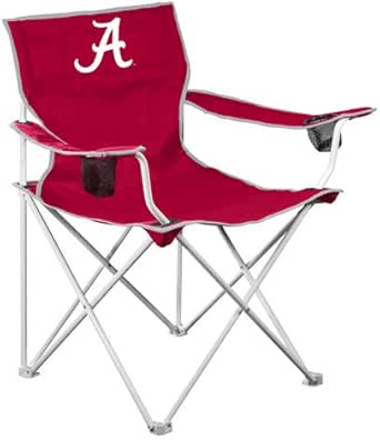 Amazon.com : NCAA Alabama Crimson Tide Deluxe Folding Chair : Sports ...