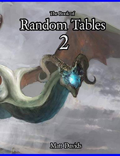 Amazon.com: The Book of Random Tables 2: Fantasy Role-Playing Game Aids ...