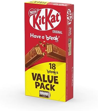 KITKAT Wafer Chocolate 2 Figer Value Multi Pack 18X17.7G price in Saudi ...