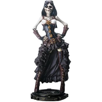 Amazon.com: Waiting for Perfect Man Skeleton with Red Dress Display ...