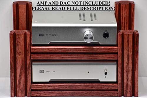 Amazon.com: Schiit modi 3 dac schiit magni 3 amp wood rack stand ...
