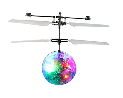 Whirly Ball RC Toy, RC Flying Ball, Small RC Infrared Induction Hand ...