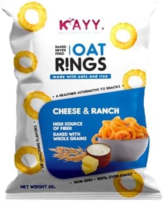 سعر Kayy Cheese and Ranch Oat Rings 60 g فى مصر | بواسطة امازون مصر ...