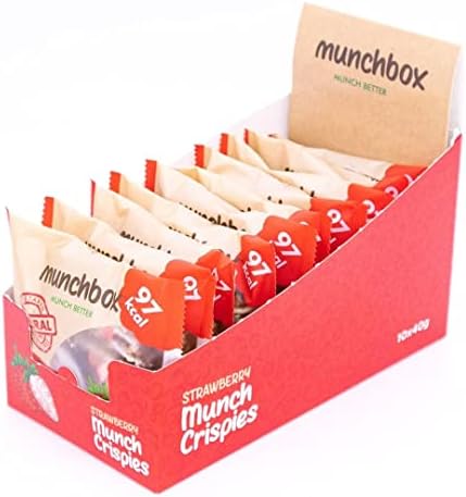 Munchbox Strawberry Munch Crispies 40 g, 10-Pack price in UAE | Amazon ...