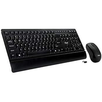 Amazon.com: Rosewill Wireless Office Keyboard Mouse Combo, Long Battery ...