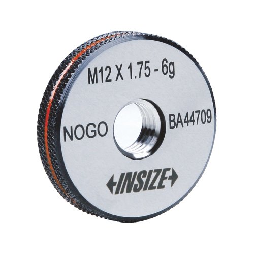 INSIZE 4631-5N Metric Thread Ring Gage, No-go, 6 g, ISO1502, M5 x 0.8 ...