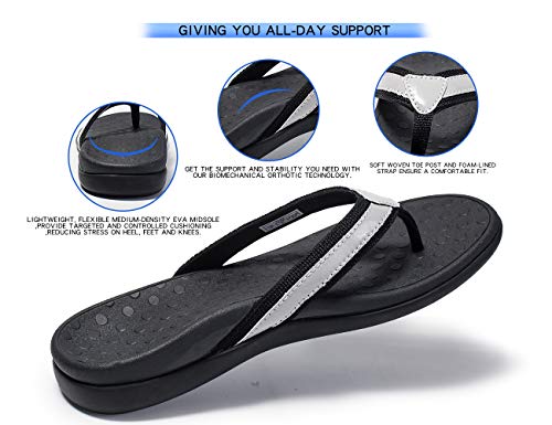 Plantar Fasciitis Feet Sandal with Arch Support - Best Orthotic flip ...
