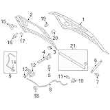 Amazon.com: Ford 9L3Z-16758-C - BUMPER - HOOD REST : Automotive