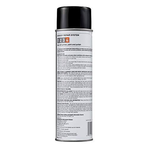 3M - 03584-6PK Capa base de goma de grado profesional, 03584, 16 oz