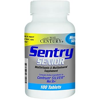 Amazon.com: 21st Century Vitamins Sentry Multivitamin & Multimineral ...