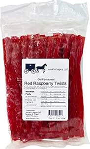 Amazon.com : Amish Licorice Twists - Three 16 Oz Pkgs. - Red Raspberry ...