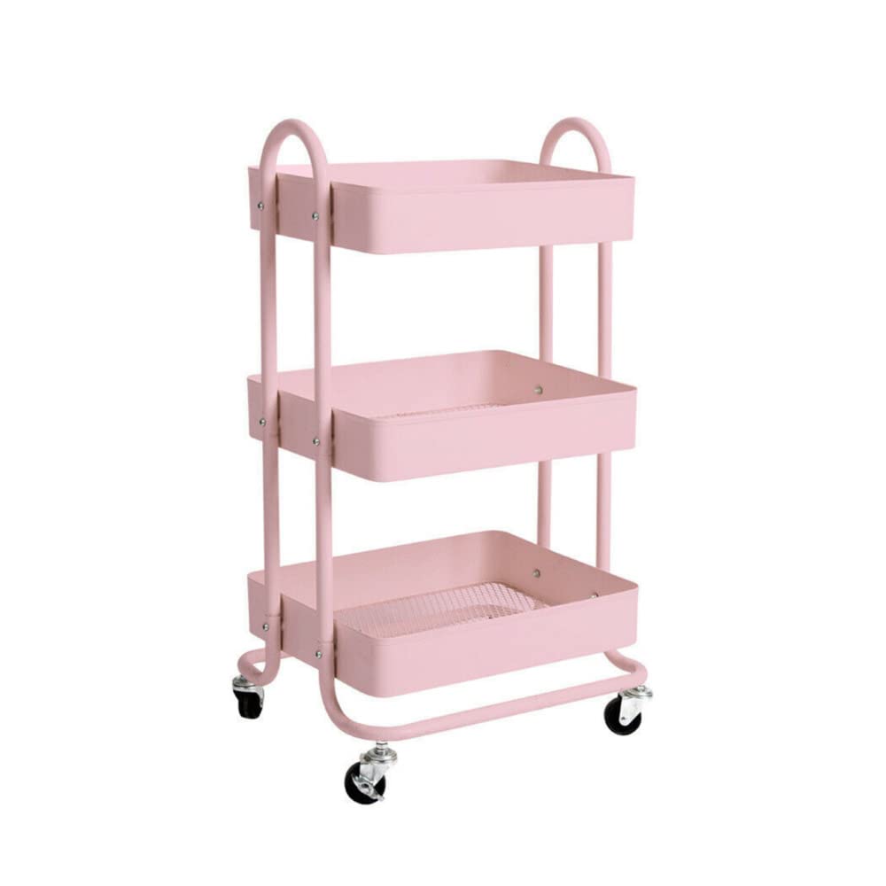 Mua 3 Tier Rolling Cart, Book Cart, Lash Cart, Nail Cart, Baby Cart ...