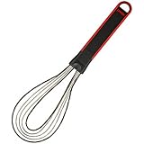 Amazon.com: Cuisipro 8-Inch Silicone Flat Whisk, Frosted: Kitchen & Dining