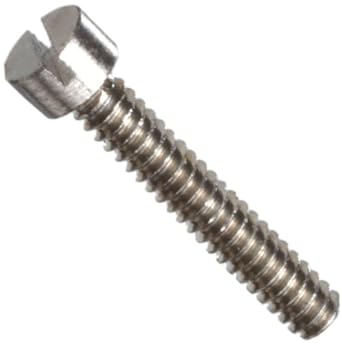 Stainless Steel Machine Screw, Fillister Head, Slotted Drive (Metric ...