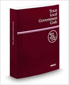 Amazon.com: Texas Local Government Code, 2010 ed. (West's Texas ...