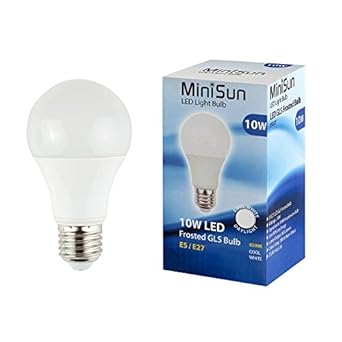 MiniSun High Power 10w LED ES E27 SMD GLS Energy Saving Long Life Bulb ...