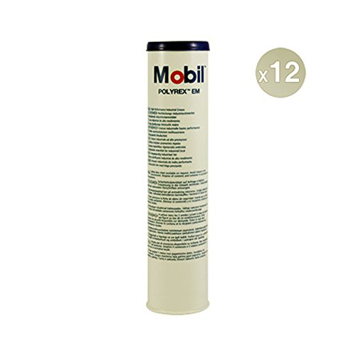 Buy Mobil Polyrex EM Electric Motor Bearing Grease - 12 x 390g ...