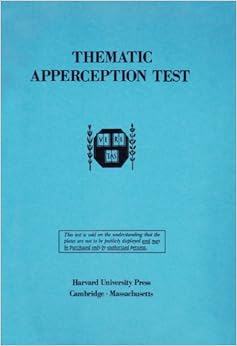 Amazon.com: Thematic Apperception Test (9780674877207): Henry A. Murray ...