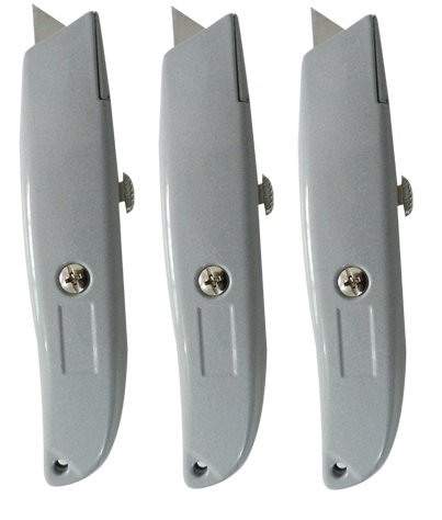 Buy UrbHome Heavy Duty Utility Box Cutter with Extra-Sharp Stainless ...
