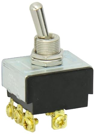 Toggle Switch, Maintained Contact and Multiple Pole, On Off Circut ...