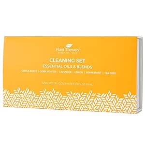 Amazon.com : Plant Therapy Spring Cleaning Essential Oil Set 100% Pure, Undiluted, Therapeutic ...