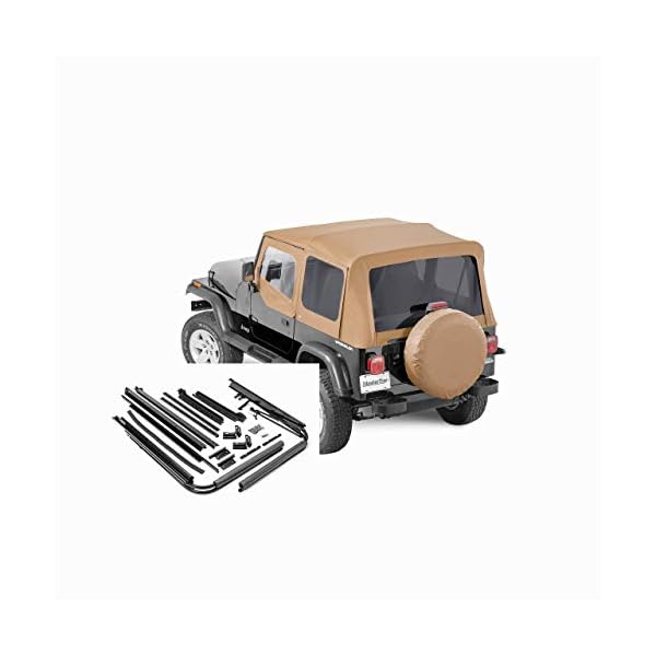 MasterTop Complete Soft Top Replacement Kit in Spice Diamond Sail Cloth ...