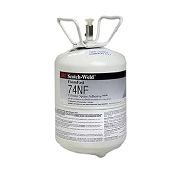 3M (74NF) Non-Flammable Foam Fast 74 NF Cylinder Spray Adhesive Clear ...