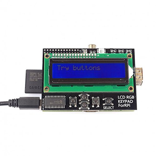 Купить SainSmart I2C IIC Interface RGB LED Screen LCD 1602 + Keypad For ...