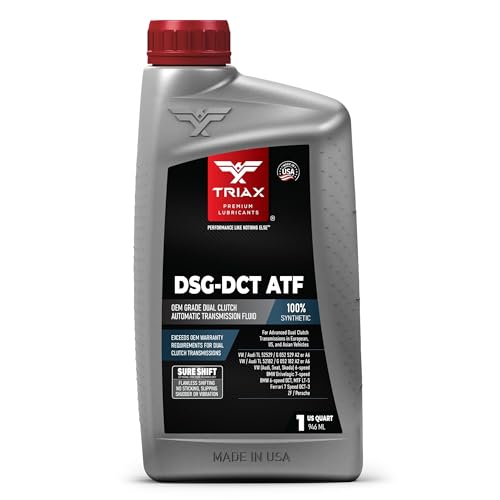 TRIAX DSG-DCT ATF - Full Synthetic Dual Clutch Automatic Transmission Fluid - OEM Grade ...