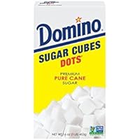 Amazon.com: Domino Premium Pure Cane Sugar Cubes Dots, 1 Pound Box ...