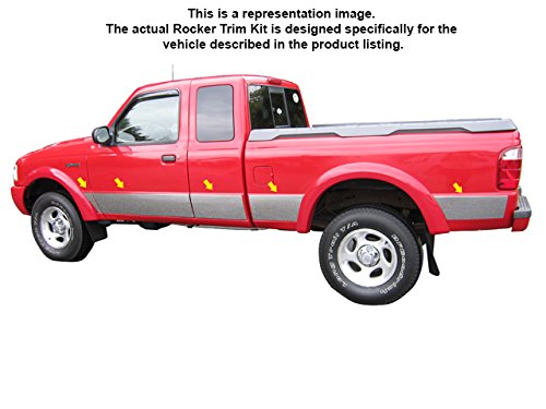 Ranger 1993 2011 Ford 10 Pc Ss Rocker Panel Body | Desertcart GB