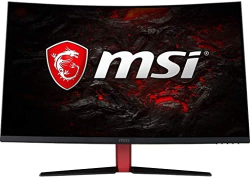 MSI Optix AG32CV Curved Gaming Monitor, 31.5 1920x1080 FHD, 165Hz 1 ms ...