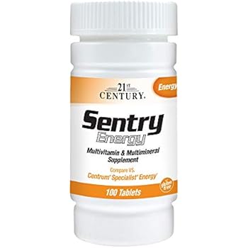 Amazon.com: 21st Century Sentry Senior Tablets, 125 Count: Health ...