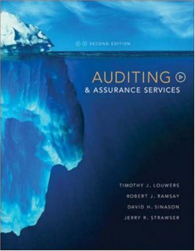 Auditing & Assurance Services: Louwers, Timothy, Ramsay, Robert ...