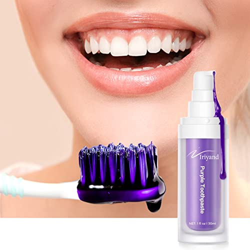 Purple Toothpaste for Teeth whitening, Purple Toothpaste, Purple Teeth ...