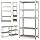 Yaheetech Heavy Duty 5 Tier Metal Garage Shelving Unit Boltless Storage ...