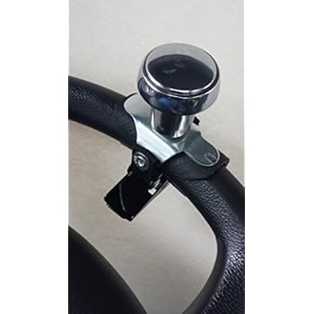 Amazon.com: Quick Release Steering Wheel Spinner Truckers Knob "Classic" Chrome: Automotive