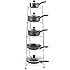 TRIPOD - 5 Tier Metal Kitchen Pan / Pot Stand - Silver: Amazon.co.uk ...
