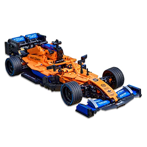 Technic F1 Race Car Building Blocks Kit for Adults; 1:12 Scale Model ...