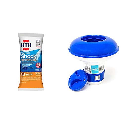 HTH 52035 Swimming Pool Care Shock Advanced, 1lb & HYDROTOOLS by ...