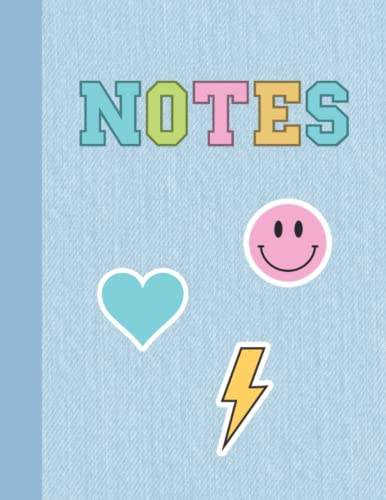 Preppy Notebook For School: Smiley Face Notebook Journal 8.5 X 11 on ...