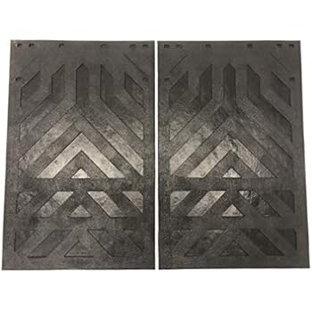 Amazon.com: Semi Truck Tractor Mud Flaps Oversize Universal Fit 24" x ...