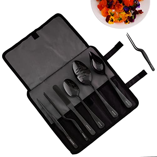 CREATIVECHEF Professional Chef Plating Kit,7 Piece Culinary Plating Set ...