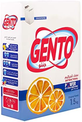 سعر مسحوق الغسيل الاصلي برغوة كثيفة من جينتو، 1.5 كغم فى السعودية | بواسطة امازون السعودية | كان ...